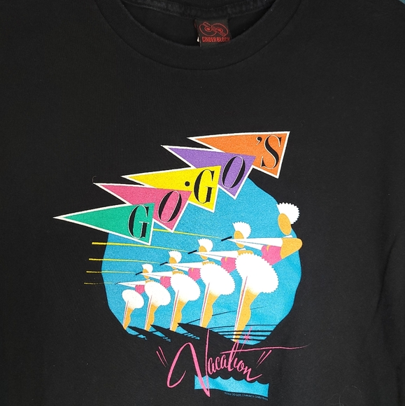 CinderBlock | Shirts | Vintage 204 The Go Gos Vacation Tee | Poshmark